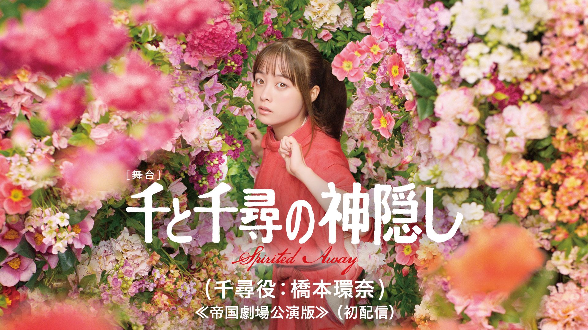 【舞台「千と千尋の神隠し」千尋役橋本環奈≪帝国劇場公演版≫初配信】の動画を配信しているサービスはある視聴したい人におすすめの動画